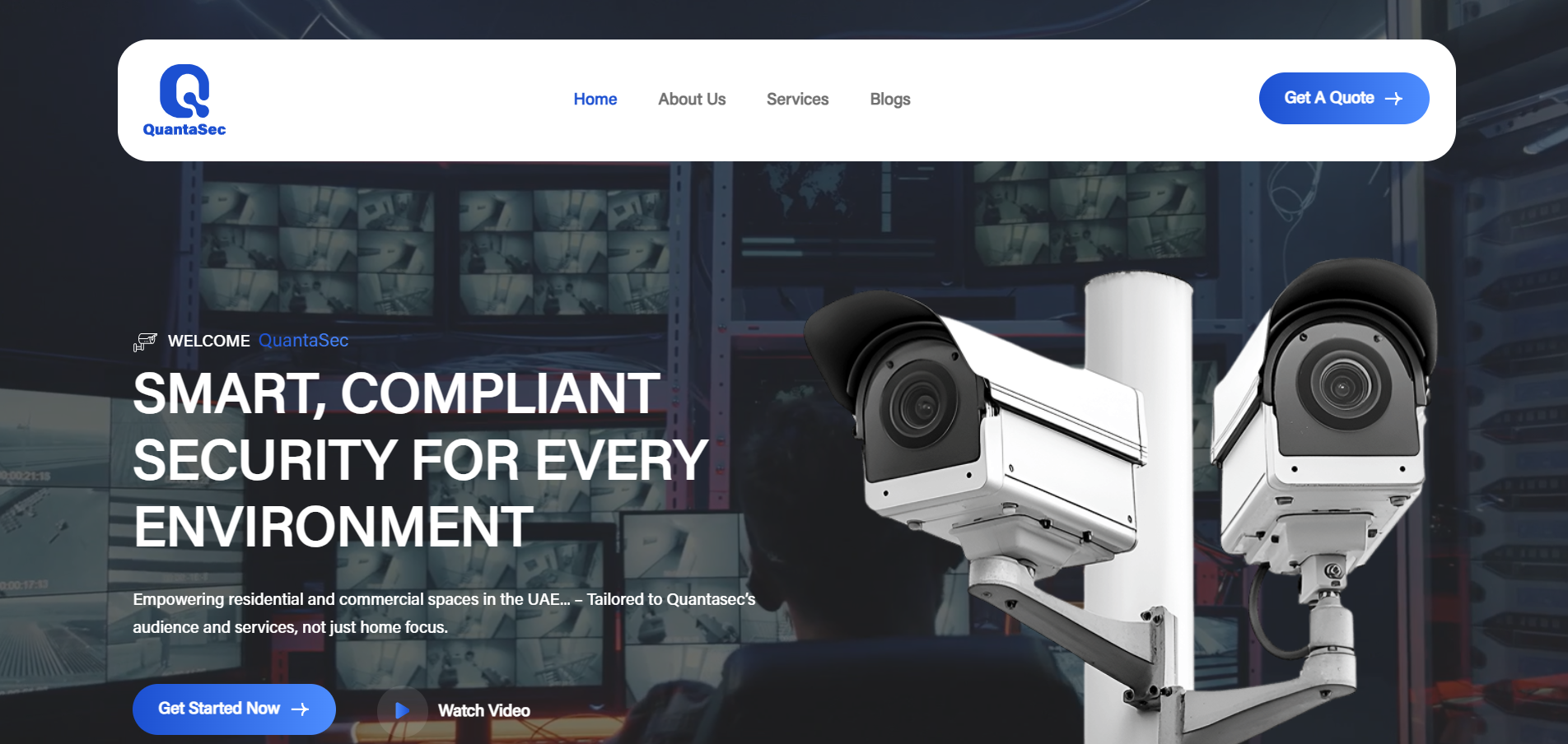 QuantaSec - Precision Security & ELV System Integrator in UAE